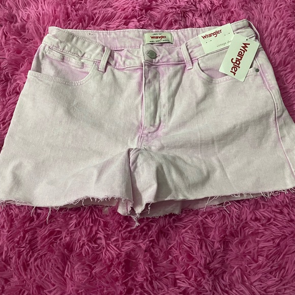 Wrangler | Shorts | Vintage Pink Wrangler Jean Short | Poshmark